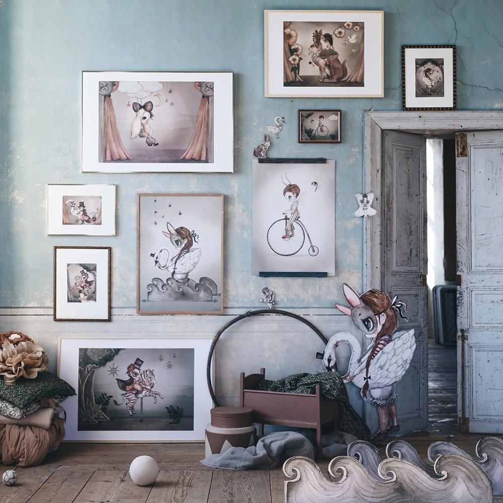 Mrs. Mighetto Mr Frank Poster (18x24 cm)